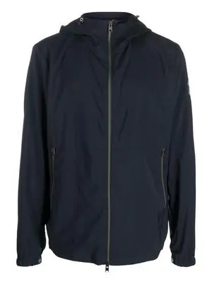 Woolrich Zip-up Wool Windbreaker - Blue