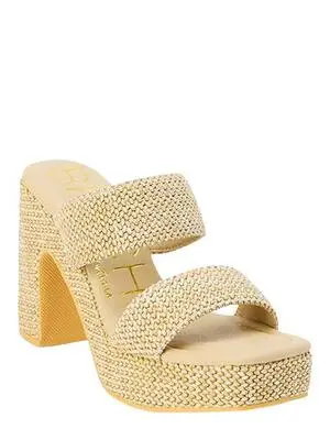 Matisse BEACH BY MATISSE Gem Platform Sandals Beige