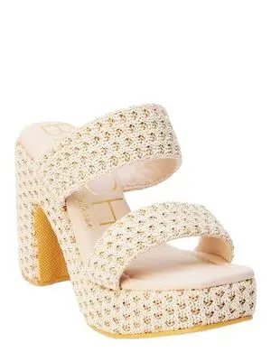Matisse BEACH BY MATISSE Gem Platform Sandals Natural Multi