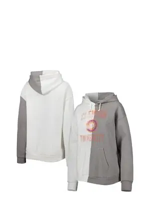 GAMEDAY COUTURE Clemson Tigers Split Pullover Hoodie - White