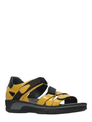 WOLKY Desh Sandal - Amber Leather