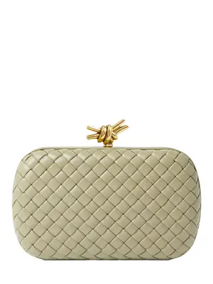 BOTTEGA VENETA Bottega Veneta Padded Intrecciato Leather Clutch