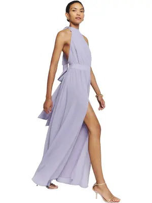 REFORMATION Reformation Andee Halter Maxi Dress Aura