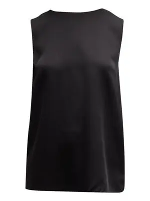 Theory Silk Shell Top - Black