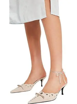 Jeffrey Campbell Arabella Heels - Ivory