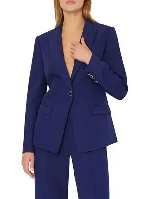 MILLY Milly Avery Cady Blazer Navy