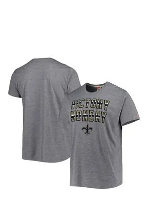 HOMAGE New Orleans Saints Victory Monday Tri-blend T-shirt - Gray