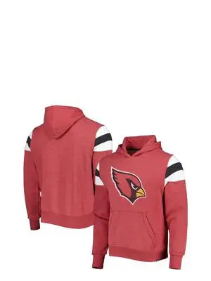 '47 47 Heathered Arizona Cardinals Nico Pullover Hoodie - Cardinal