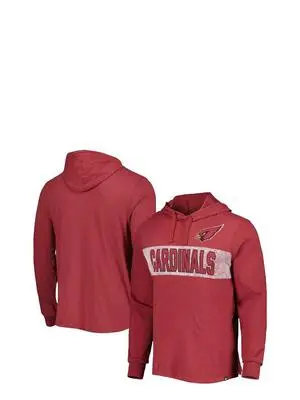 '47 47 Arizona Cardinals Field Franklin Hooded Long Sleeve T-shirt - Cardinal