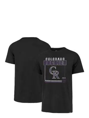 '47 Colorado Rockies Cooperstown Collection Borderline Franklin T-shirt - Black