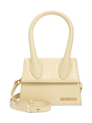 Jacquemus Jacquemus Le Chiquito Moyen Top Handle Bag Ivory