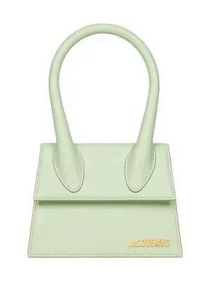 Jacquemus Jacquemus Le Chiquito Moyen Top Handle Bag Light Green