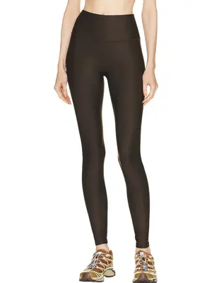 Alo Yoga Alo High Waisted Airlift Legging In Black Espresso