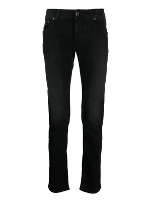 Jacob Cohen Skinny Trousers - Black
