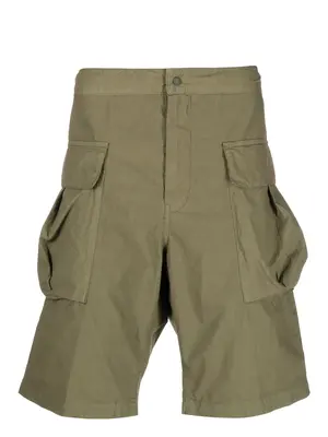 Aspesi Knee-length Cargo Shorts - Green