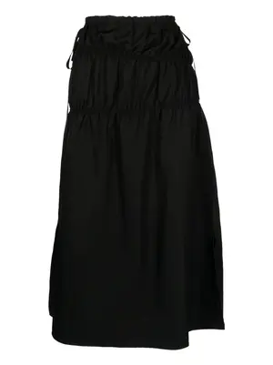 Goen.j Midi Straight Skirt - Black