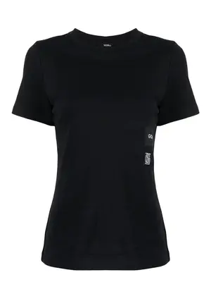 Goen.j Logo-print T-shirt - Black