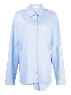 GOEN.J Goen.J Twisted-Back Cotton Shirt
