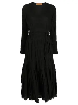 REJINA PYO Irena Wrap Dress - Black