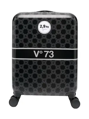 V°73 Logo-detail Travel Case - Black