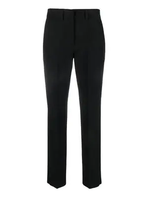 Philipp Plein Slim Cut Tailored Trousers - Black