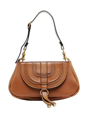 Chloé Marcie Shoulder Bag - Brown