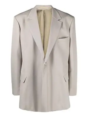 Martine Rose Hanging Tailored Blazer - Neutrals