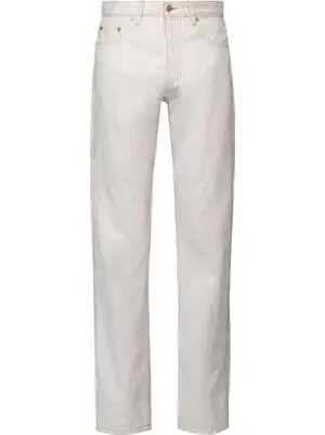 MAISON MARGIELA Straight-leg Mid-rise Jeans - White