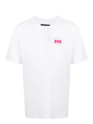 NAHMIAS Logo-print Cotton T-shirt - White