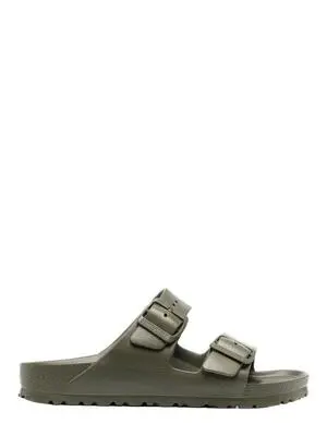 BIRKENSTOCK Arizona Flat Slides - Green