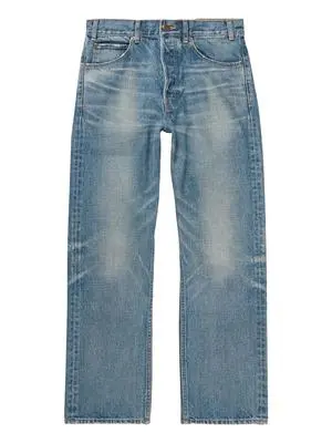 Celine Kurt Straight-Leg Jeans Blue