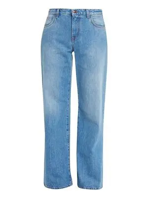 THE ROW Eglitta Straight-leg Jeans - Blue
