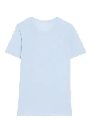 Majestic Filatures Machine Washable Cashmere Crewneck Top - Ocean