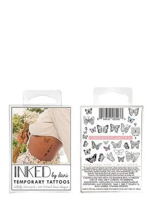 INKED BY DANI INKED By Dani Butterfly Dreams Temporary Tattoo Pack N,a