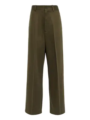 NILI LOTAN Johan Wide Leg Trousers - Green