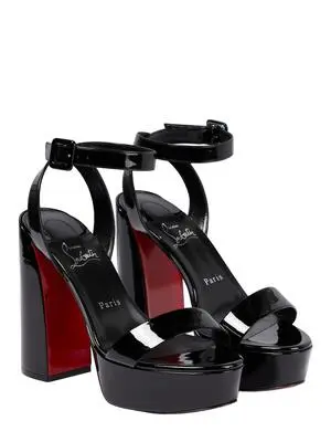 CHRISTIAN LOUBOUTIN Movida Sabina Platform Sandals - Black