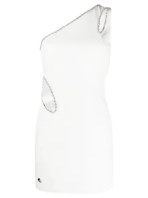 Philipp Plein Cady Mini Dress - White
