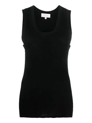 Studio Nicholson Sleeveless Knit Top - Black