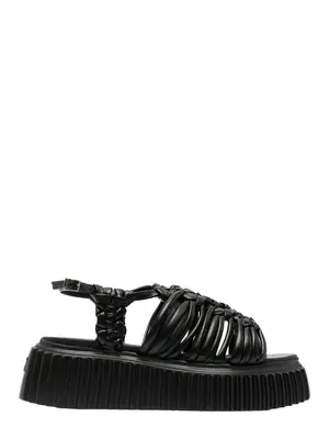 Agl Alice 65mm Flatform Sandals - Black