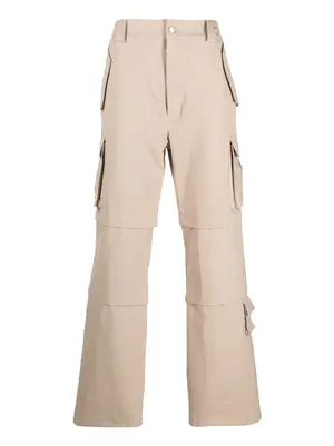 MISBHV Straight-leg Cargo Trousers - Neutrals