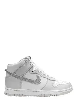 Nike Dunk High Sneakers 100white/metallic Silver
