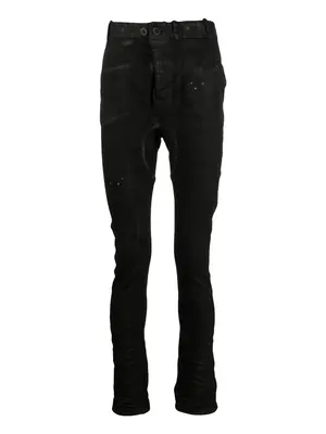 Boris Bidjan Saberi Drop-crotch Skinny Jeans - Black