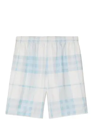 Burberry Casual Shorts - Pale Blue Sky