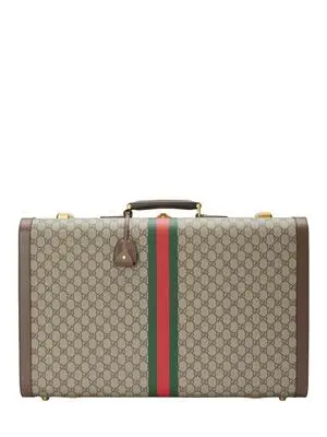 Gucci Savoy Large Suitcase - Beige