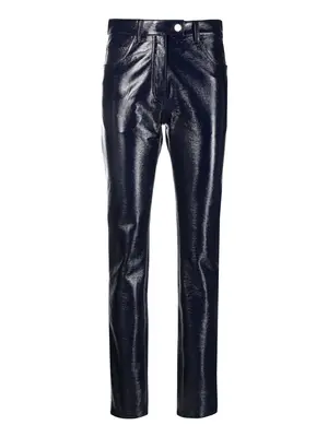 COURREGES Courrèges Straight-Leg Vinyl Trousers