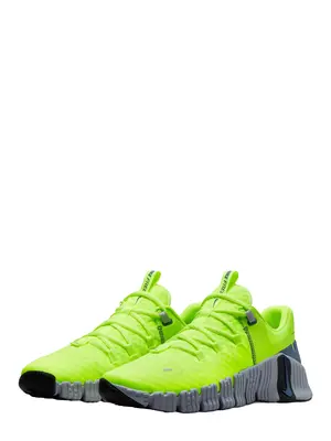 Nike Nike Free Metcon 5 Training Shoe Volt/ Diffused Blue/ Grey