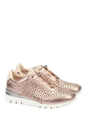 Pikolinos Cantabria Perforated Sneaker - Stone