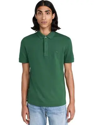 Lacoste Stretch Cotton Paris Polo - Green