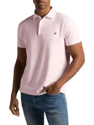 HYPERNATURAL El Capitán Classic Fit Supima® Cotton Blend Piqué Golf Polo - Pink