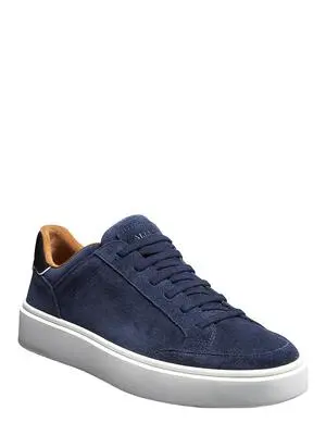 Allen Edmonds Oliver Stretch Lace Up Sneakers - Navy